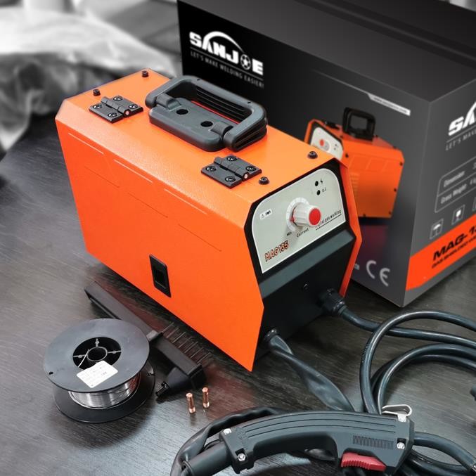 Gasless Welder MAG Mini 100A Flux Core Wire Welding Machine MAG135 One ...