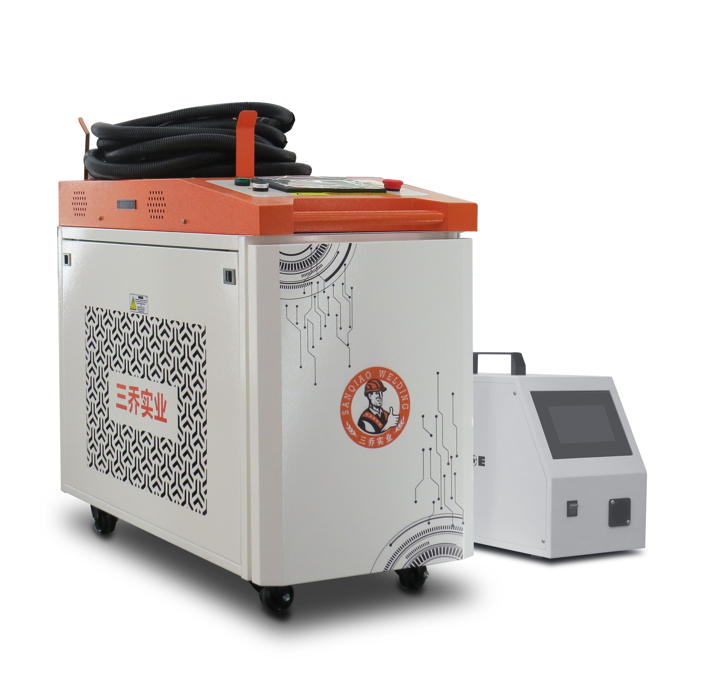 2000Watt MAX Fiber Laser welding machine 4 in 1 welder welding ...