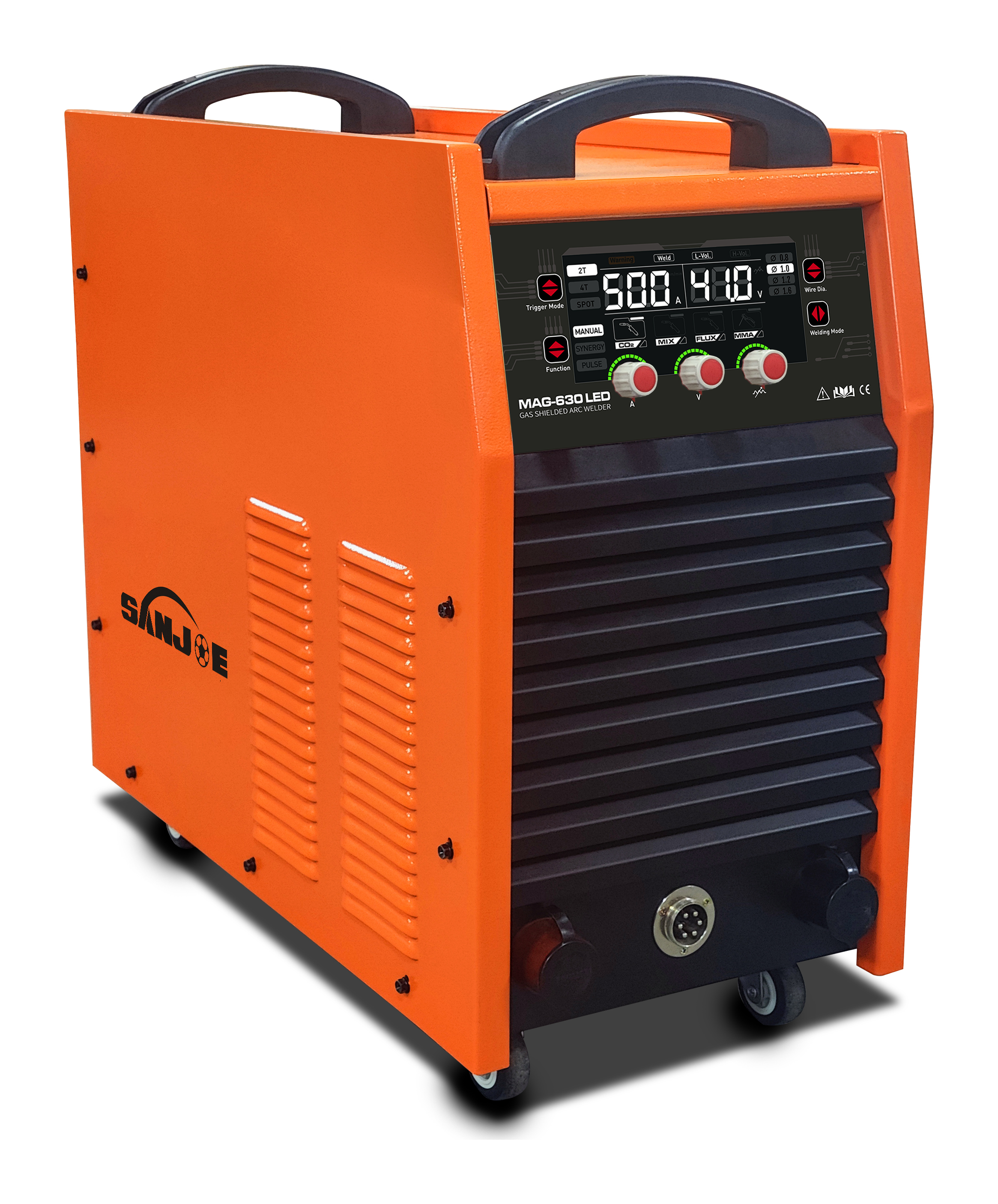 Compact and Powerful MIG Welder 24.7KVA Rated Input Power 605x310x595mm ...