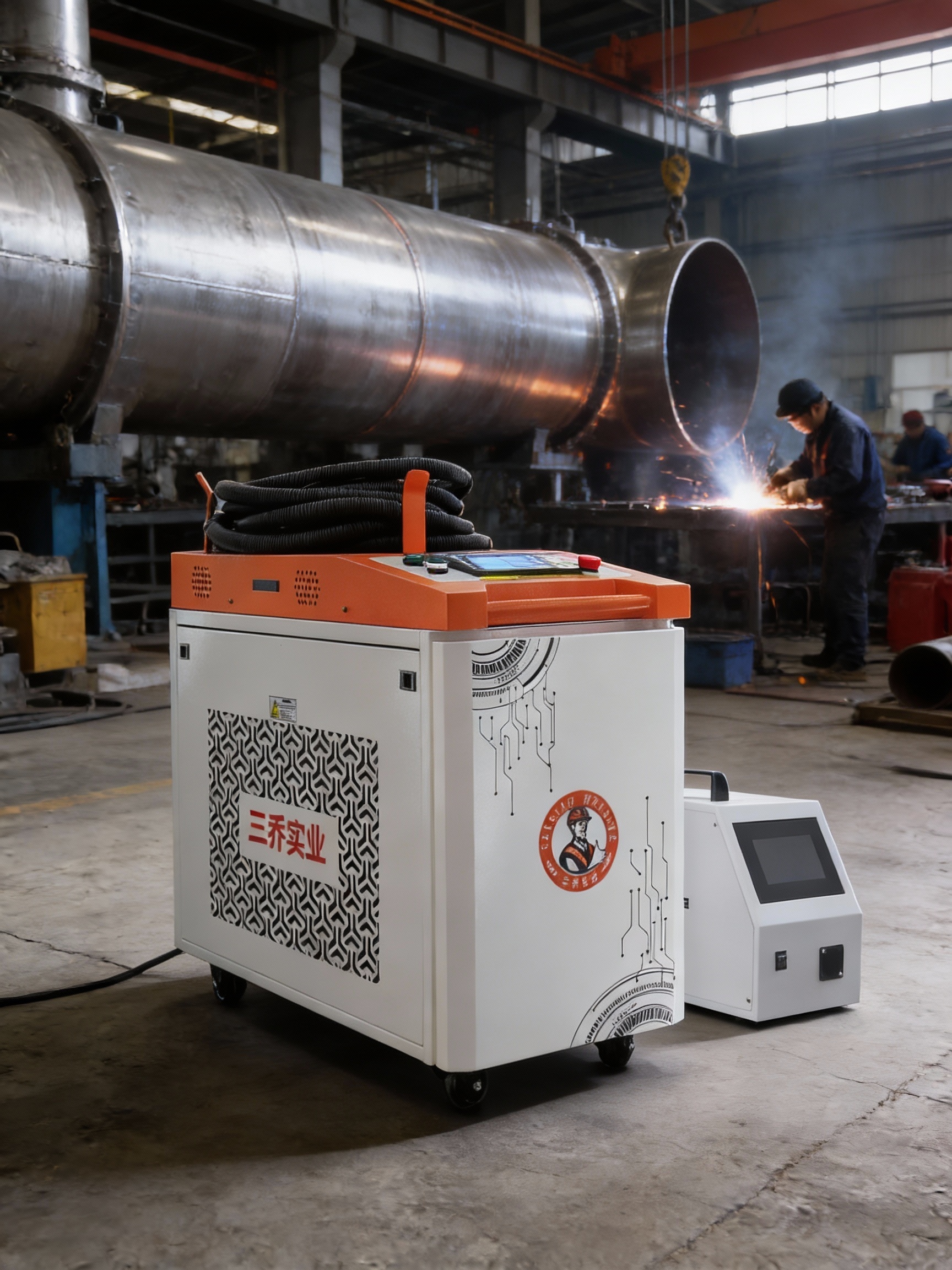 3000Watt MAX Fiber Laser welding machine 4 in 1 welder welding ...