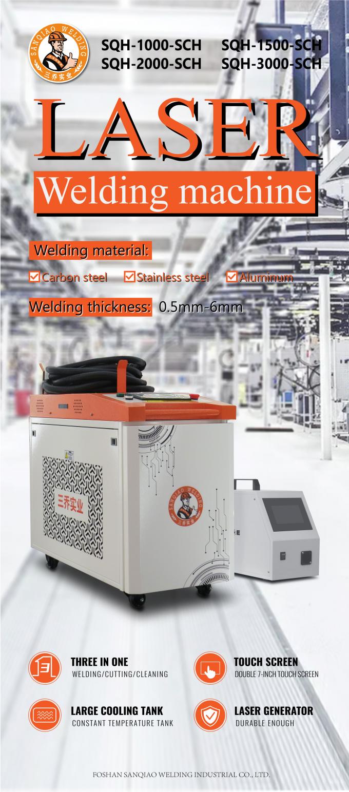 2000Watt MAX Fiber Laser welding machine 4 in 1 welder welding ...